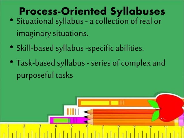 Approaches to Syllabus Design | PPTX | Educational Assessment | Education