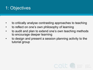 Approaches to teaching | PPT