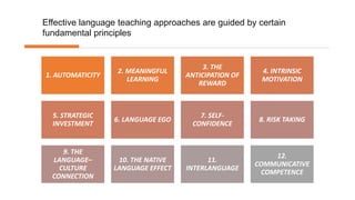 Approaches to Language Learning and Teaching.pptx