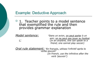 Approaches_to_teaching_Grammar.ppt for all | PPT