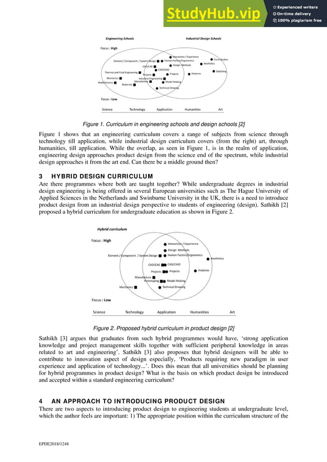 Approaches To Teaching Product Design To Engineering Students | PDF