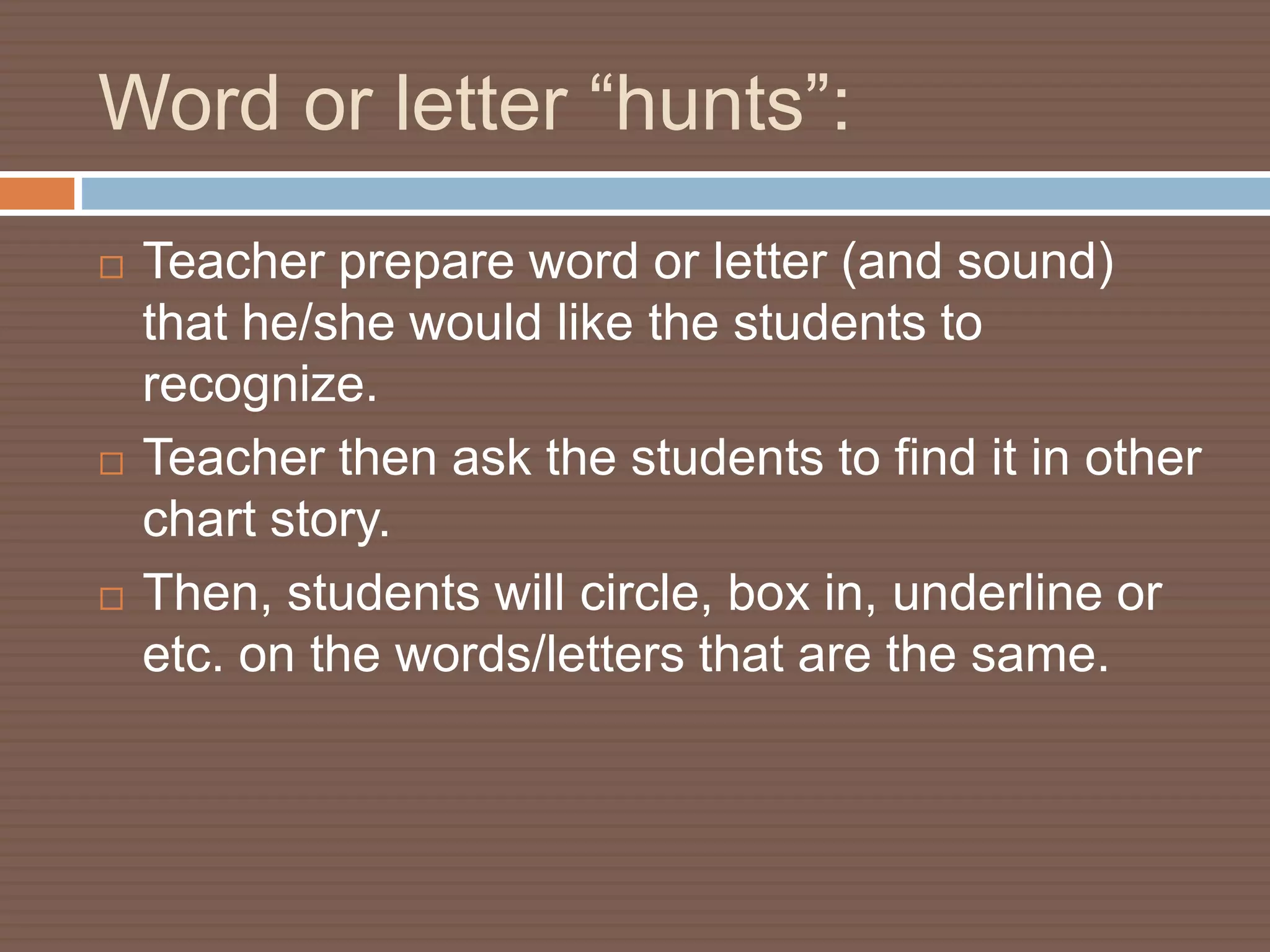 Approaches to teach reading | PPTX