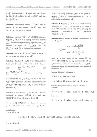 Approaches to the numerical solving of fuzzy | PDF