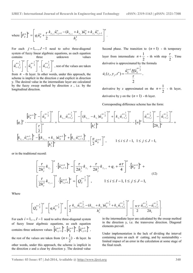 Approaches to the numerical solving of fuzzy | PDF