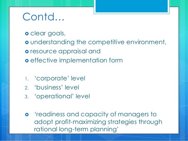 👍 Rational planning approach to strategy. Rational Approach to Project ...