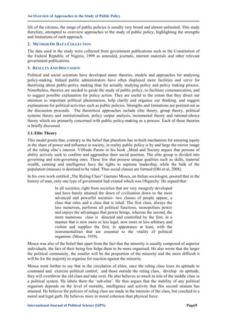 Approaches to the study of Public Policy.pdf