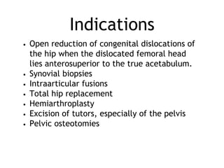 Surgical Approach to Hip and Acetabulum | PPTX