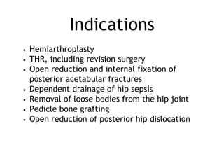 Surgical Approach to Hip and Acetabulum | PPTX