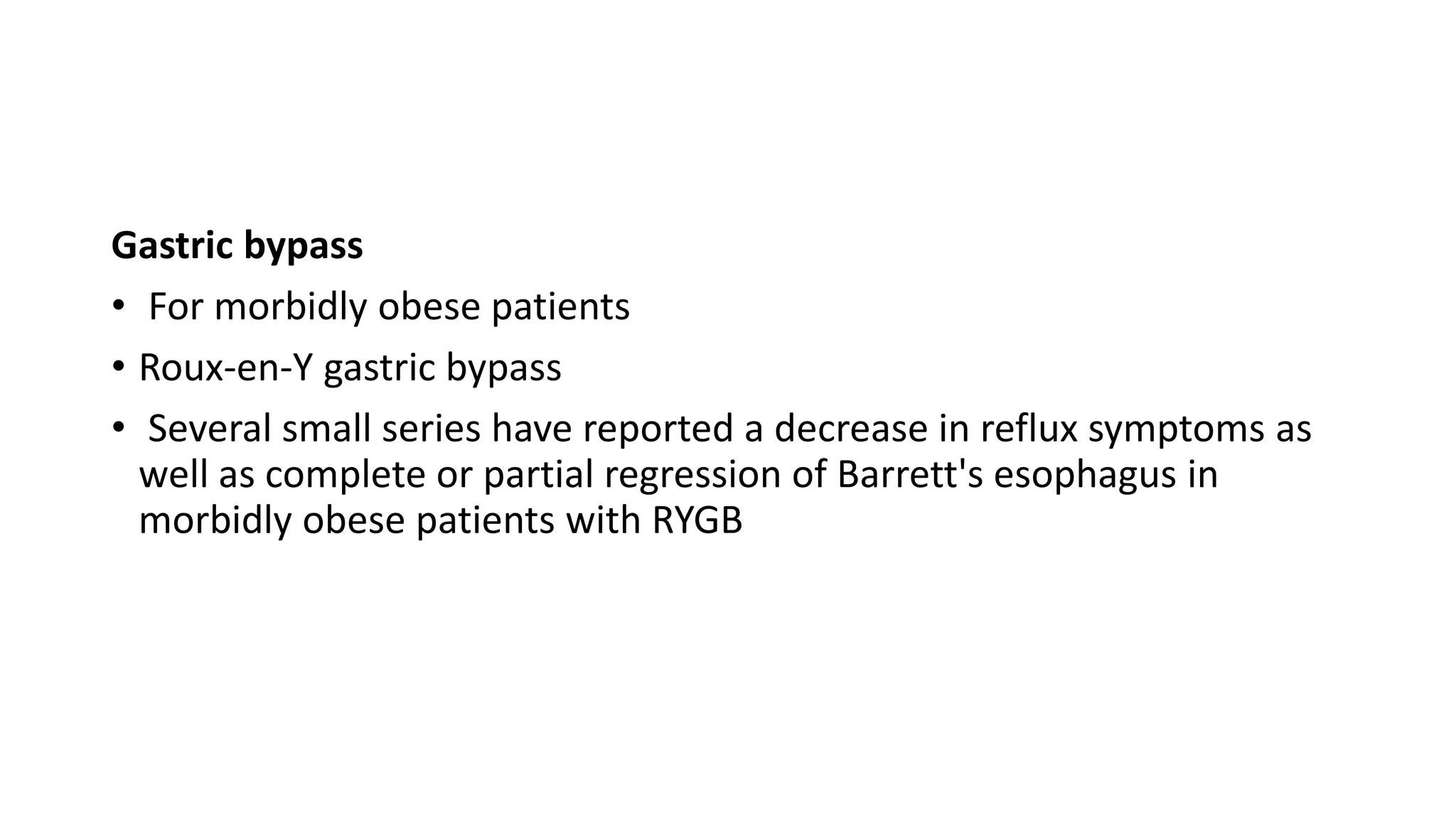 Approach, indications and surgical management of gerd 2 | PPTX