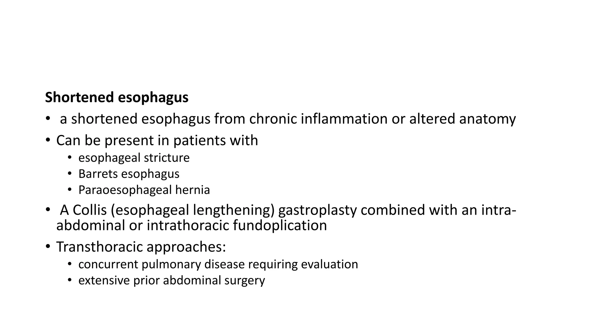 Approach, indications and surgical management of gerd 2 | PPTX