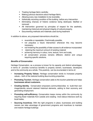 Approaching Architectural Conservation of Built Environment.docx