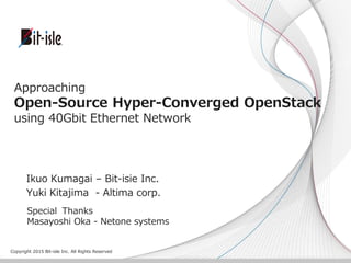 Approaching hyperconvergedopenstack | PDF