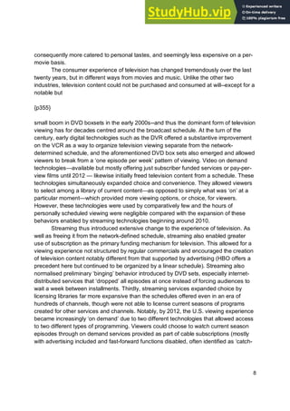 Approaching Media Industries Comparatively A Case Study Of Streaming | PDF