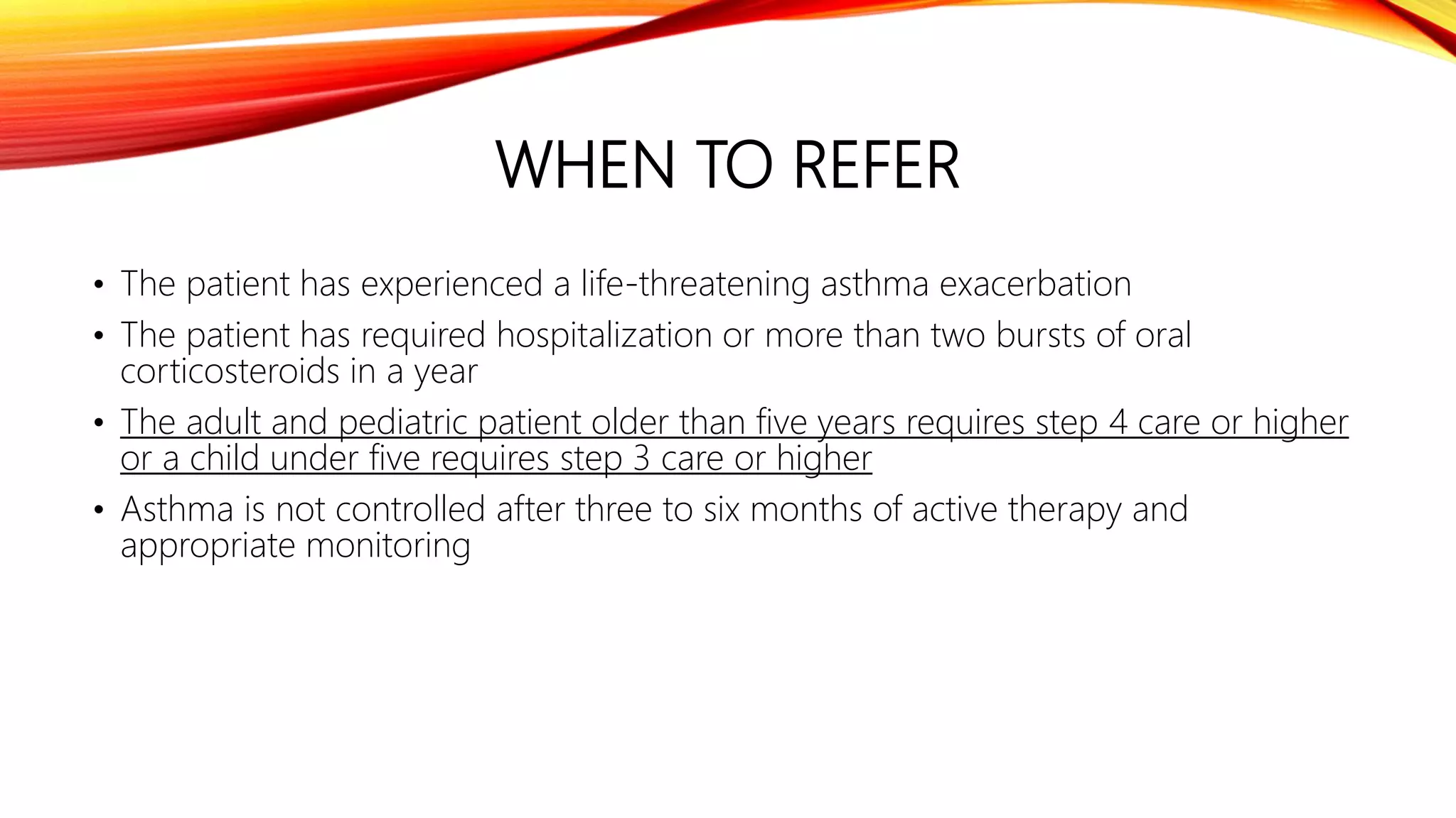 Approaching patient with asthma l | PPTX