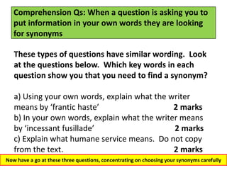 Approaching the iGCSE core paper | PPTX