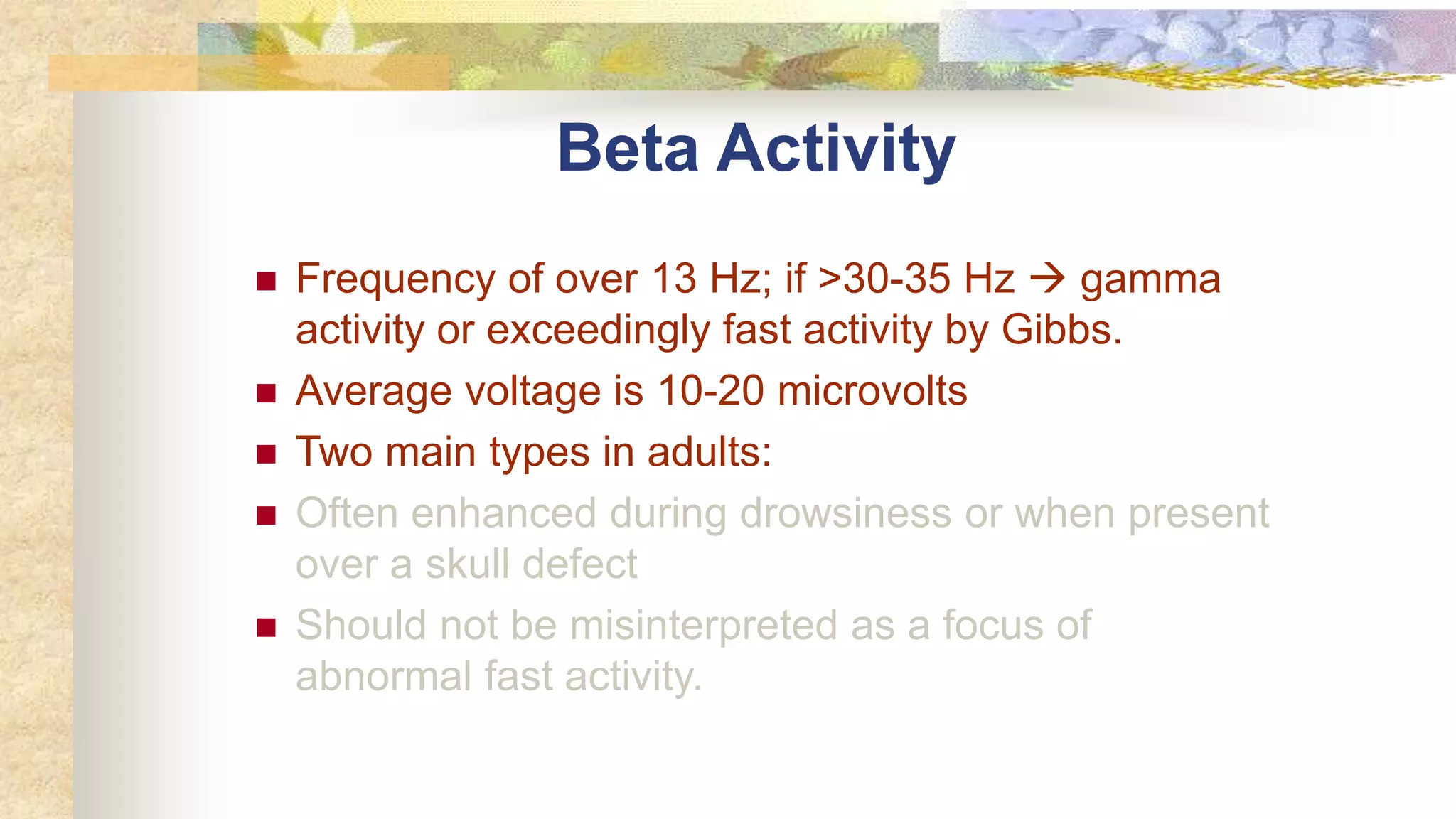 Approaching the eeg | PPTX