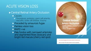 Approaching the Red eyes | PPT | Eye and Vision Conditions | Diseases ...