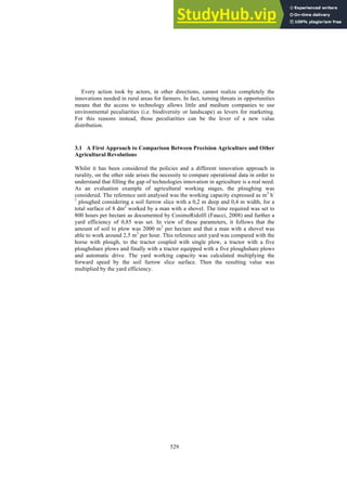 Approaching To The Fourth Agricultural Revolution Analysis Of Needs For ...