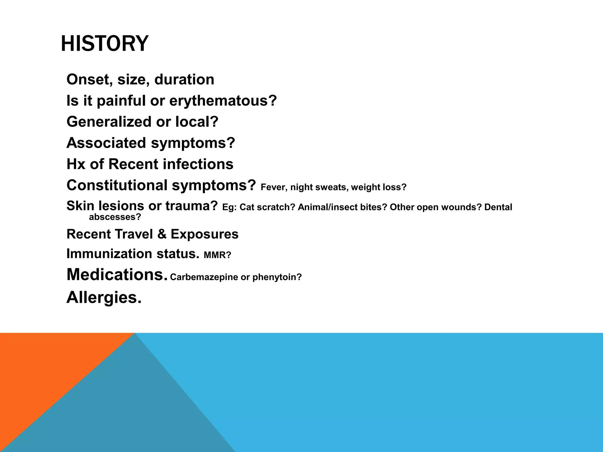 Approach in lymphadenopathy in children | PPTX