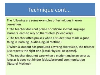 Approach, method and technique in English teaching 2014 | PPT