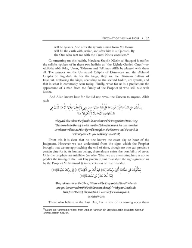 Approach of armageddon | PDF | Islam | Religion & Spirituality