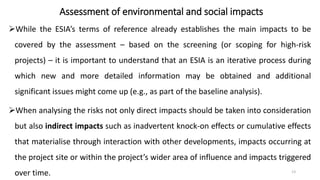 Approach of Environmental Management (Projects require EIA or IEE) | PPT
