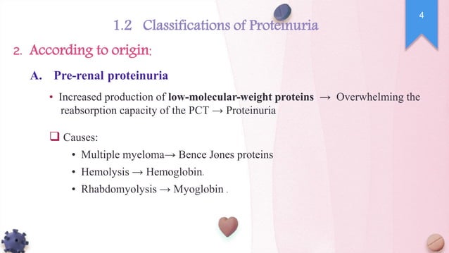 approach to proteinuria.pptx | Diseases and Conditions | Medical Health