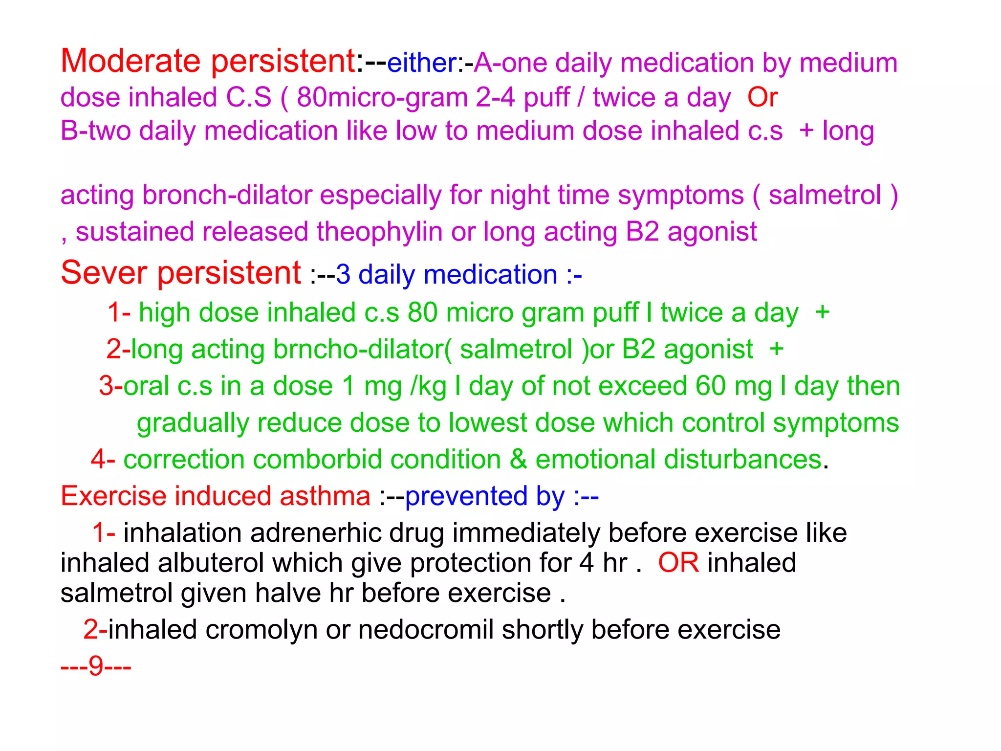 Approach patient with asthma. , | PPT