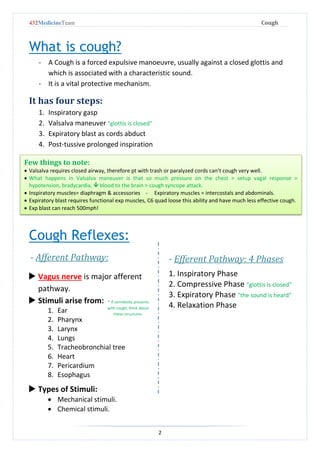 Approach patient with cough | PDF