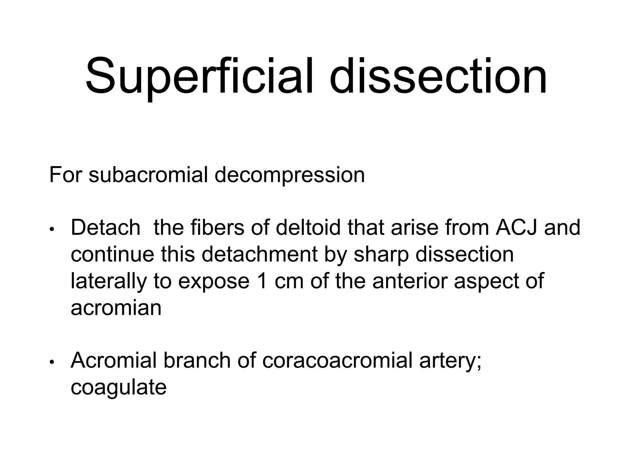 Surgical Approach to Shoulder & Elbow | PPTX