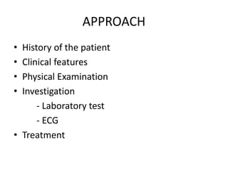 Approach to Hypokalemia | PPTX