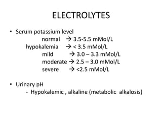 Approach to Hypokalemia | PPT