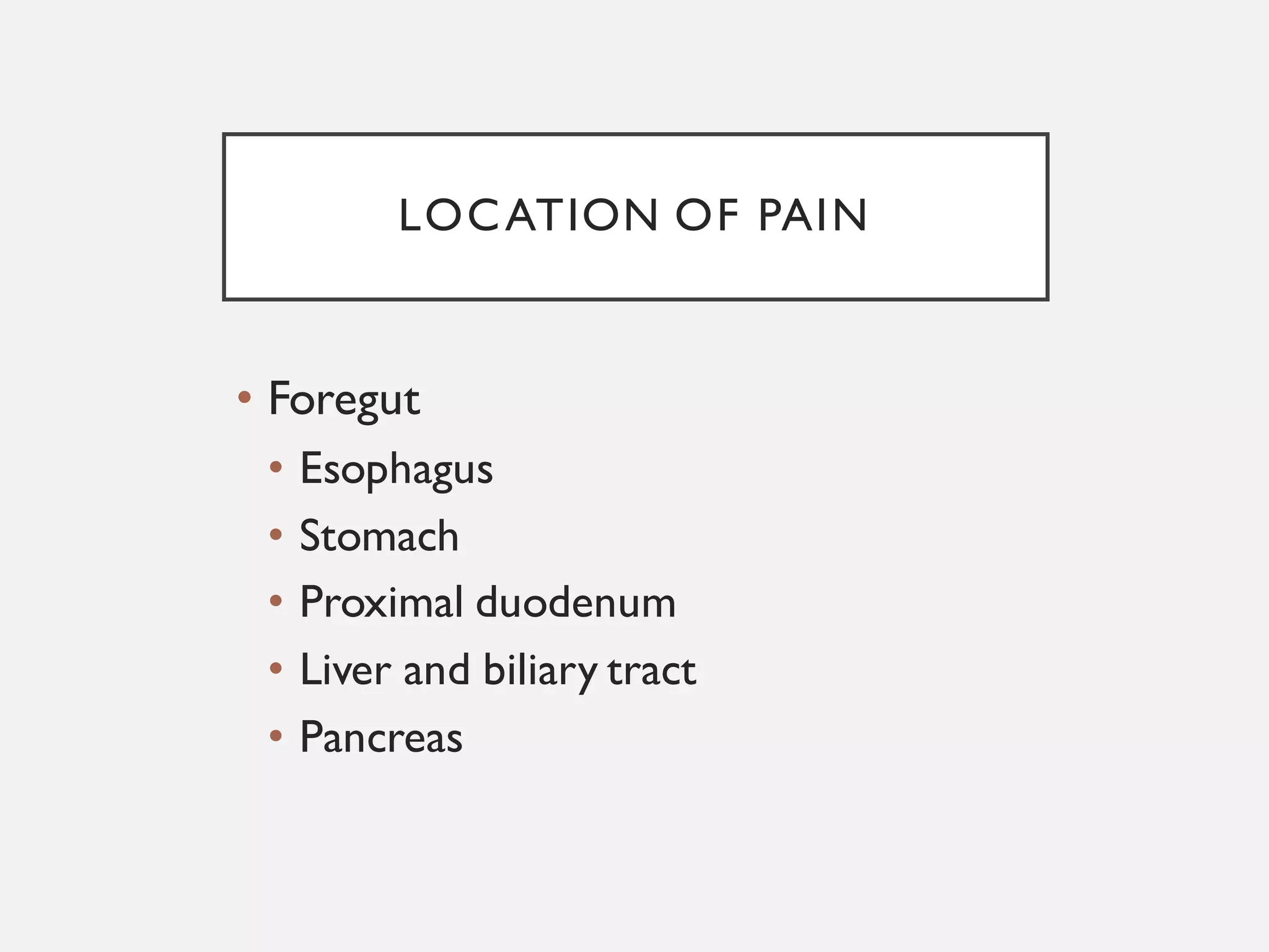 Approach to abdominal pain | PDF