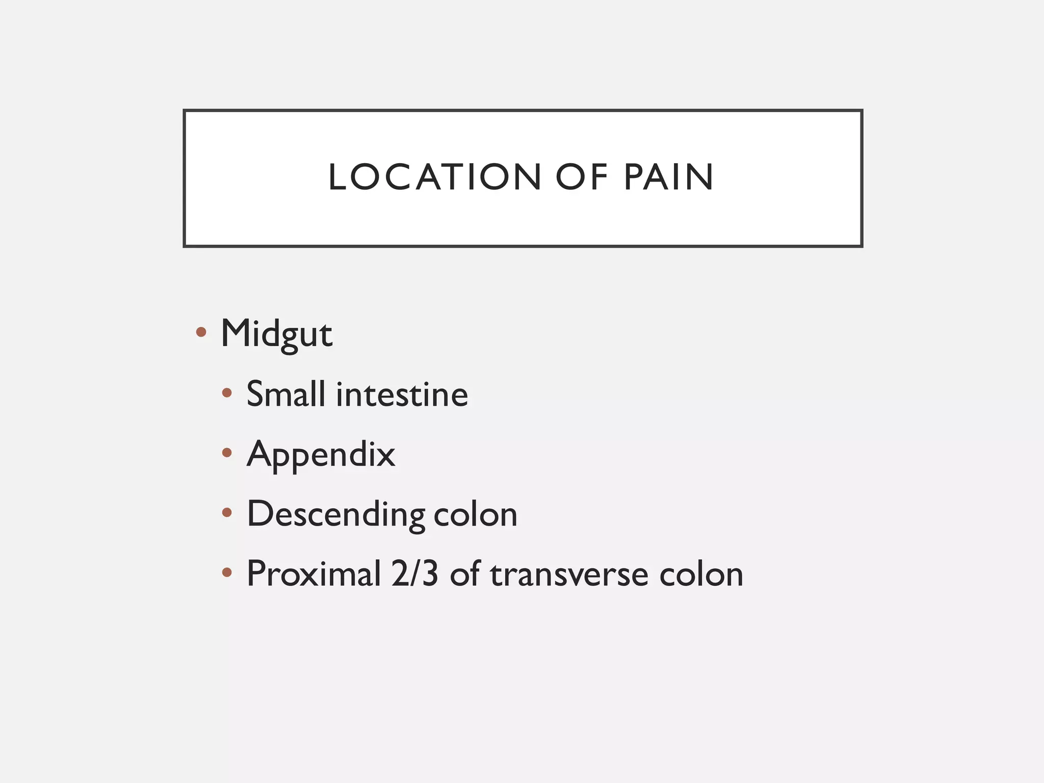 Approach to abdominal pain | PDF