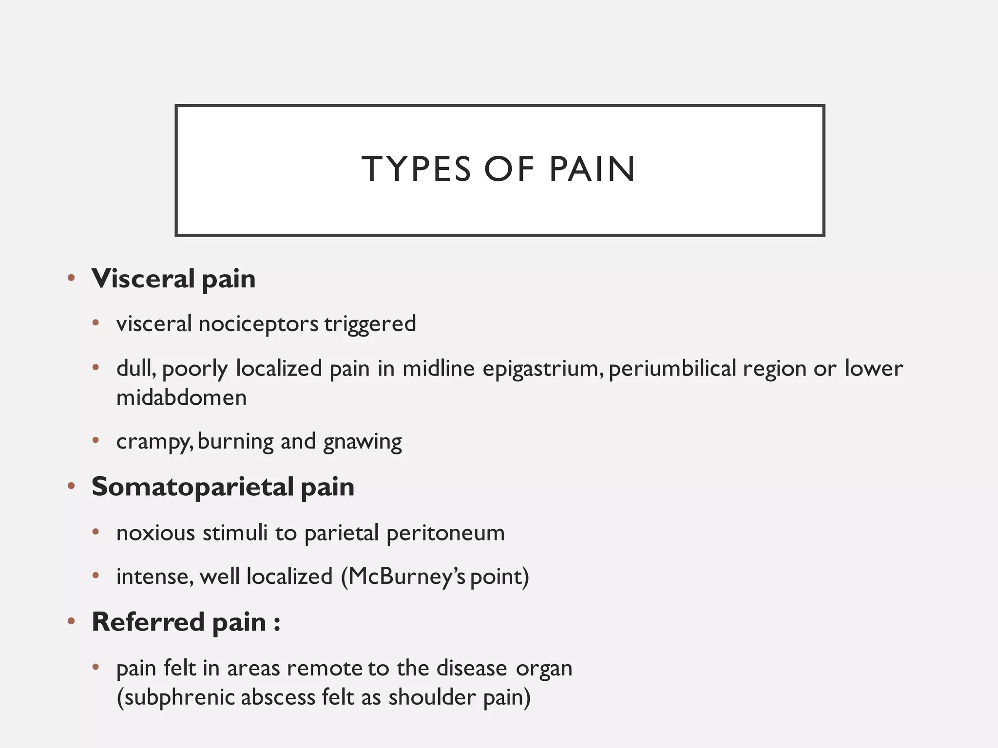 Approach to abdominal pain | PDF