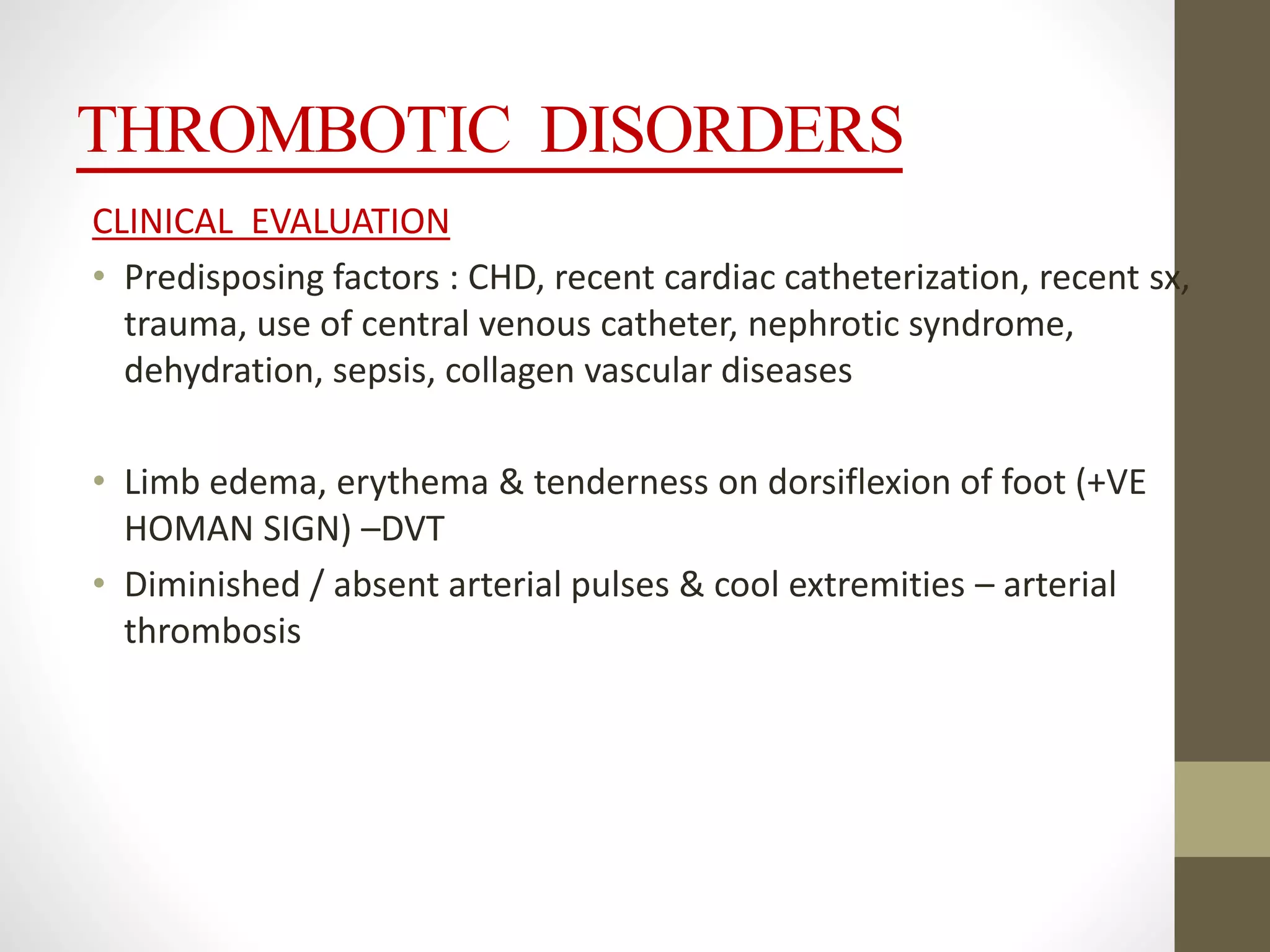 Approach to a bleeding child | PPTX