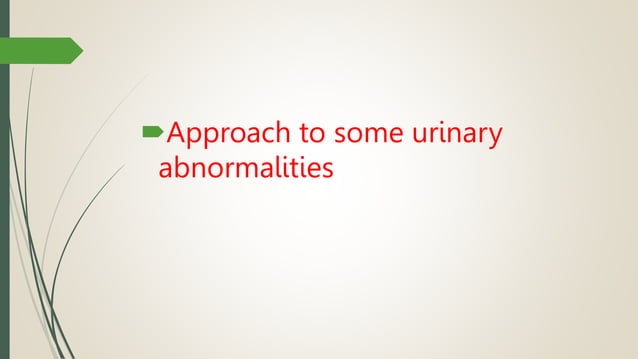 Approach to abnormal RENAL FUNCTION TEST.pptx