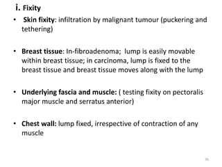Approach to a breast lump (hari sedai; 1626) surgery presentation | PPTX