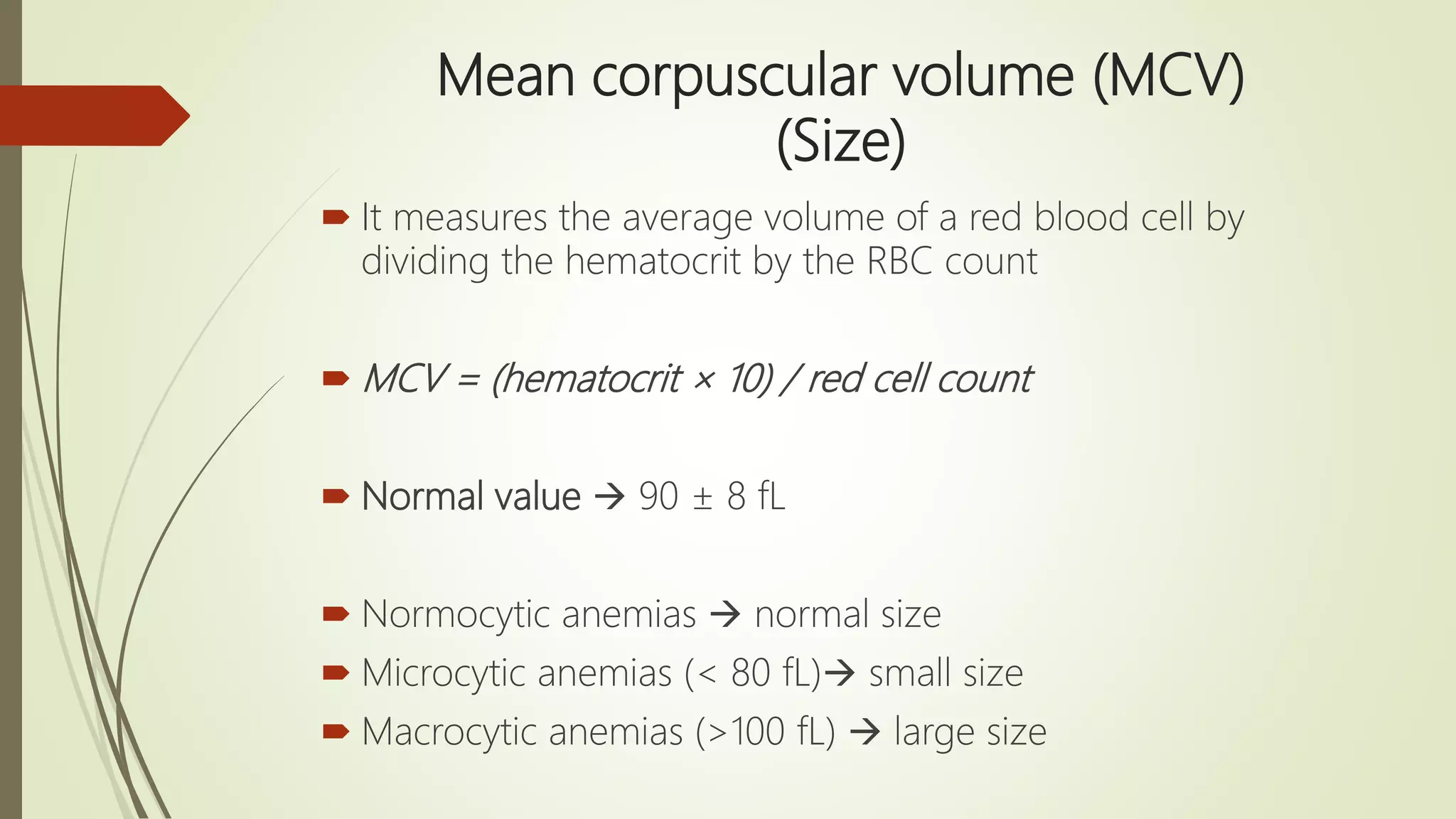 Approach to a case of anemia | PPTX