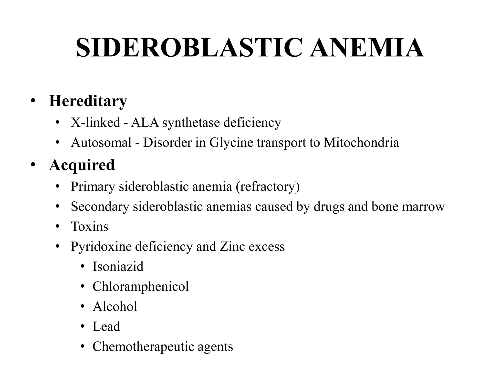 approach to anemia | PPTX