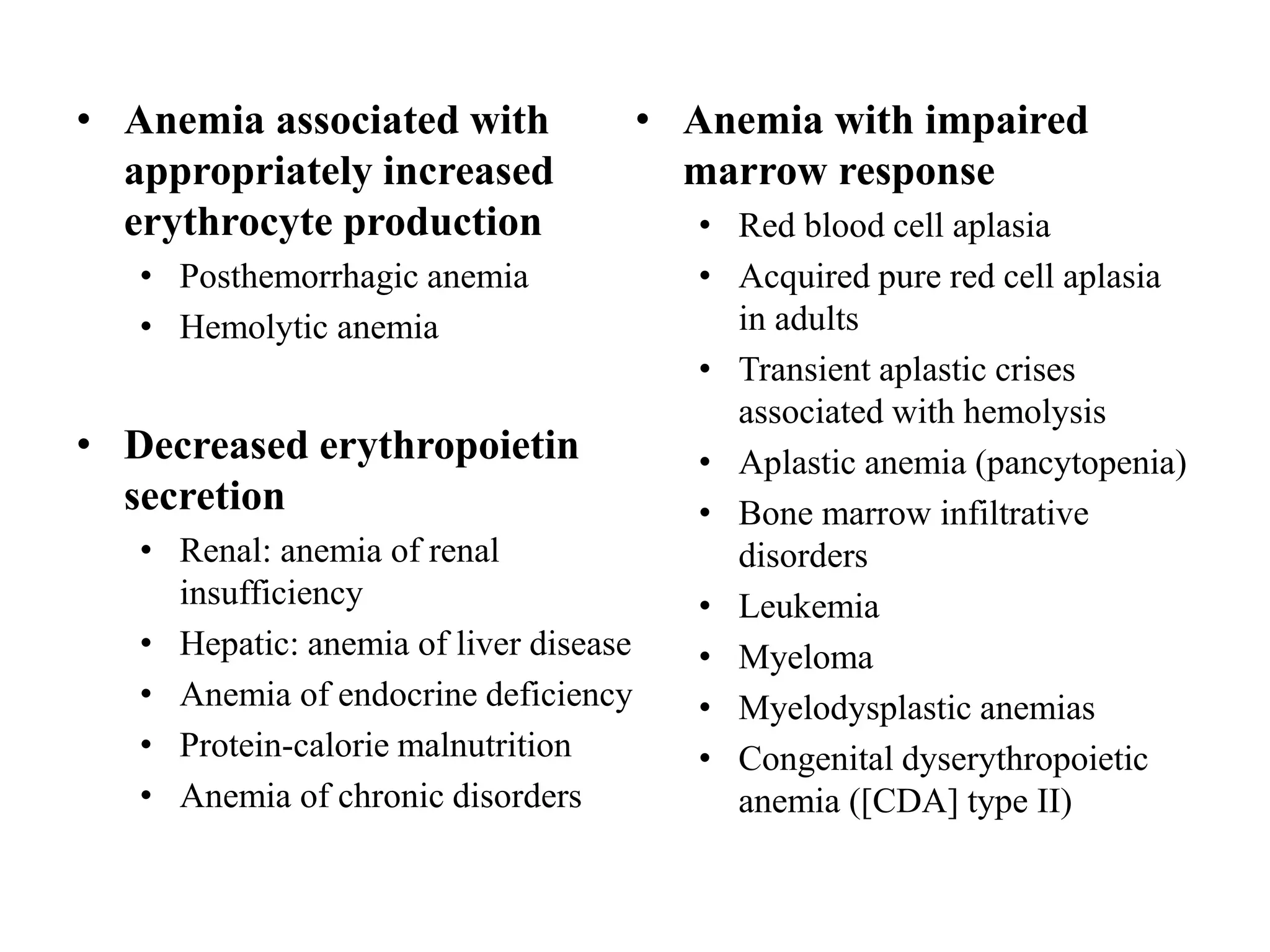 approach to anemia | PPTX