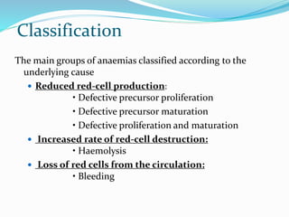 Approach to a case of iron defciency anaemia | PPTX