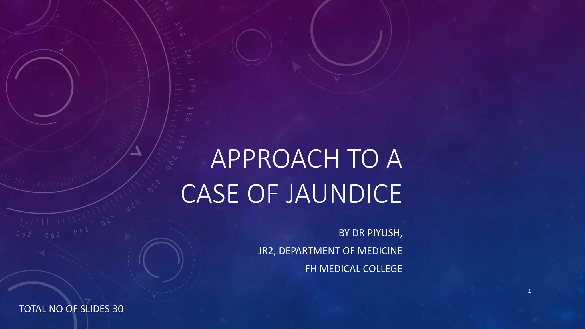 Approach to a case of Jaundice.pptx