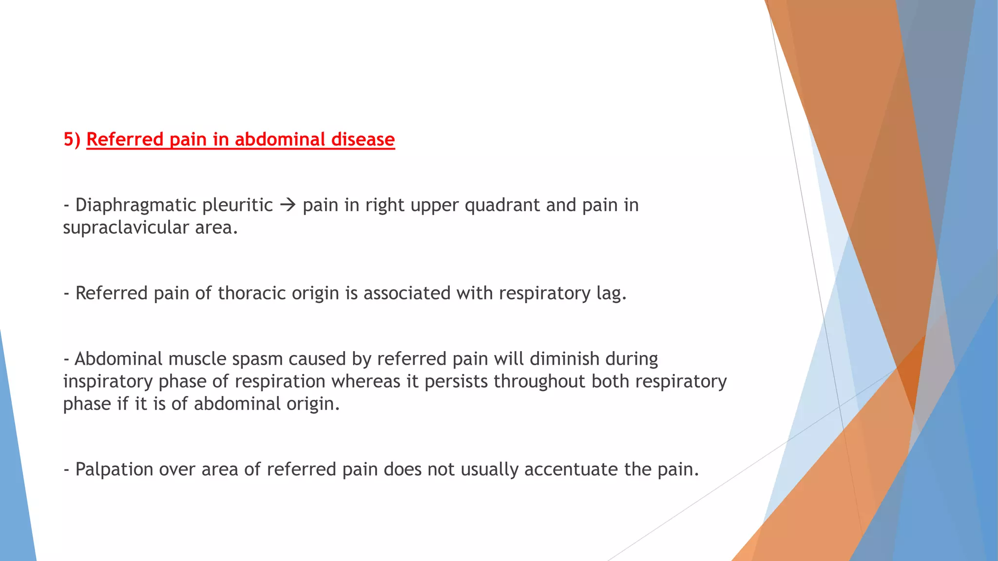 Approach to a case of pain abdomen | PPTX