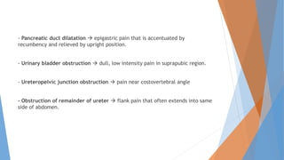 Approach to a case of pain abdomen | PPTX