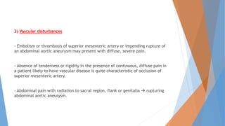 Approach to a case of pain abdomen | PPTX | Digestive Disorders ...