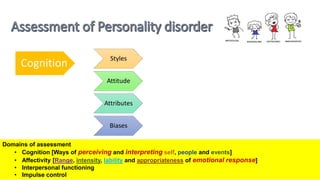 Approach to a case of personality disorder | PPTX