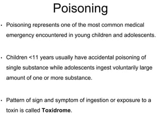 Approach to a case of poisoning arif | PPTX