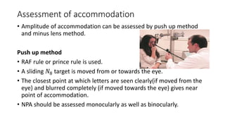 Approach to accommodative esotropia | PPTX