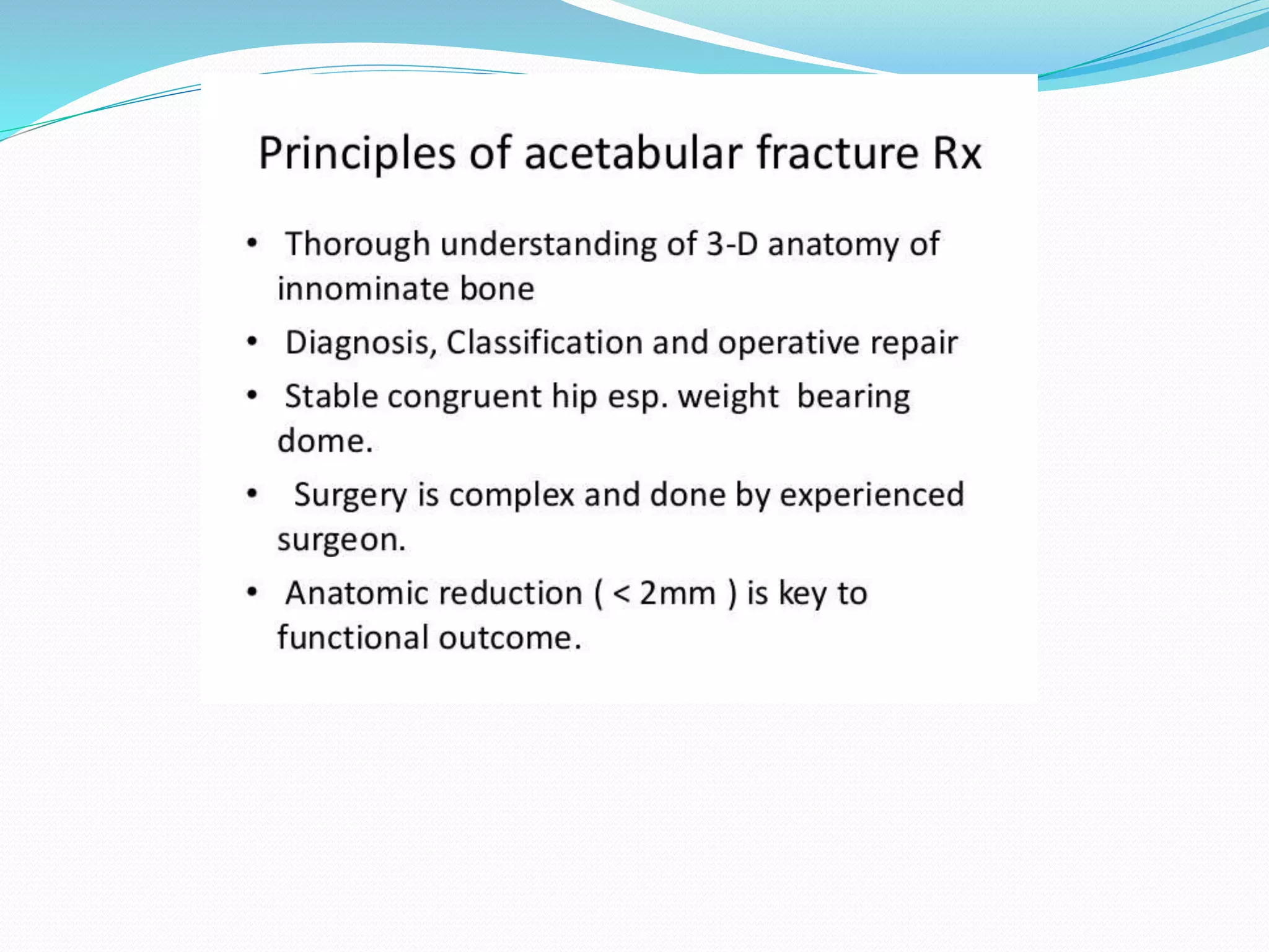Approach to acetabulum fracture zoom 2020 | PPT